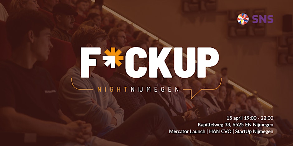 FuckUp Night (NL) - Mercator Launch